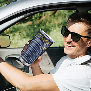 Noxulie Coach Gifts Tumbler 20oz - Soccer Coach Gifts - Best Coach Gifts Ideas - Coach Gifts For Men Women - Cheer Coach Gift - Football Coach Gifts Cup - Basketball Coach Gifts Tumbler - Coach Gift