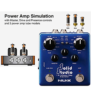 NUX Solid Studio IR Loader and Power Amp Simulator Pedal
