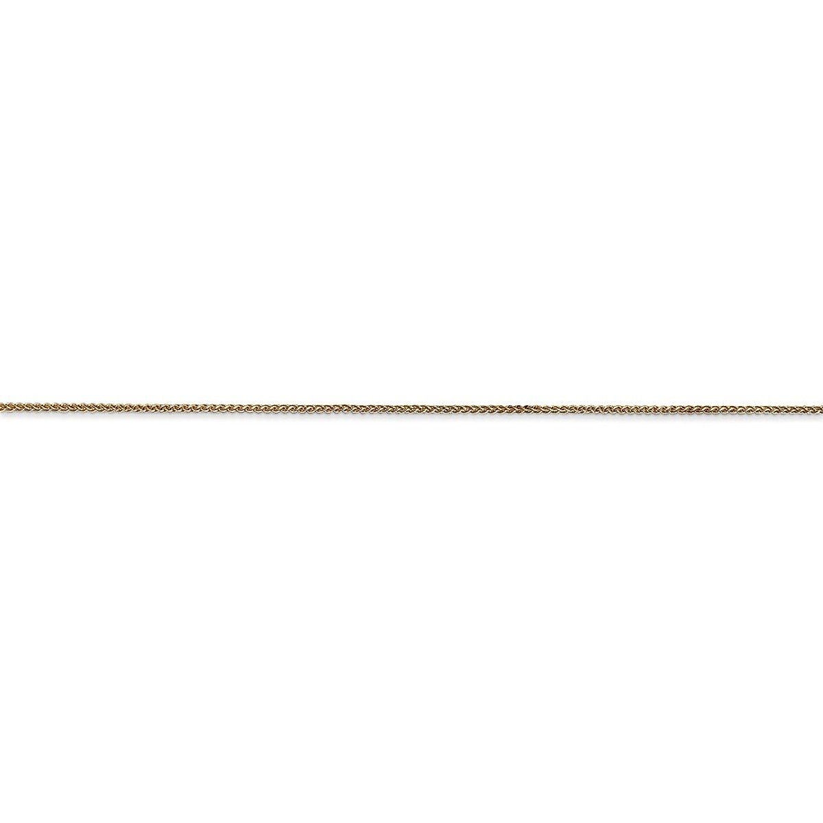 Jewels By Lux 14K Yellow Gold 0.80mm Spiga Pendant Chain