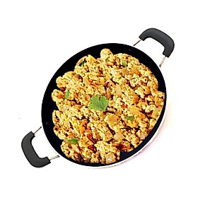 Non-Stick Cookware Cooking with glass lid Multipurpose Use for Home Kitchen Non Stick Frying Wok Flat Bottom