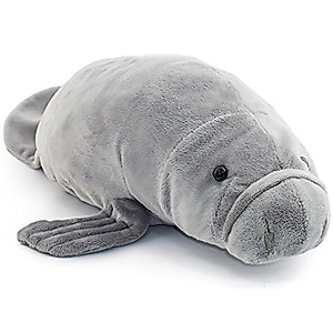 TigerHart Morgan The Manatee - 16 Inch Stuffed Animal Plush (Classic Edition)