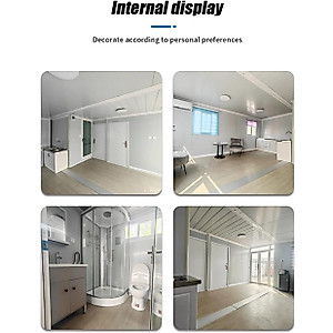 Foldable Modular Tiny Home 20ft/40ft Prefabricated Container House with Bathroom & Kitchen