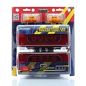 Optronics TLL36RK Red Rectangular Combination Tail Light Kit