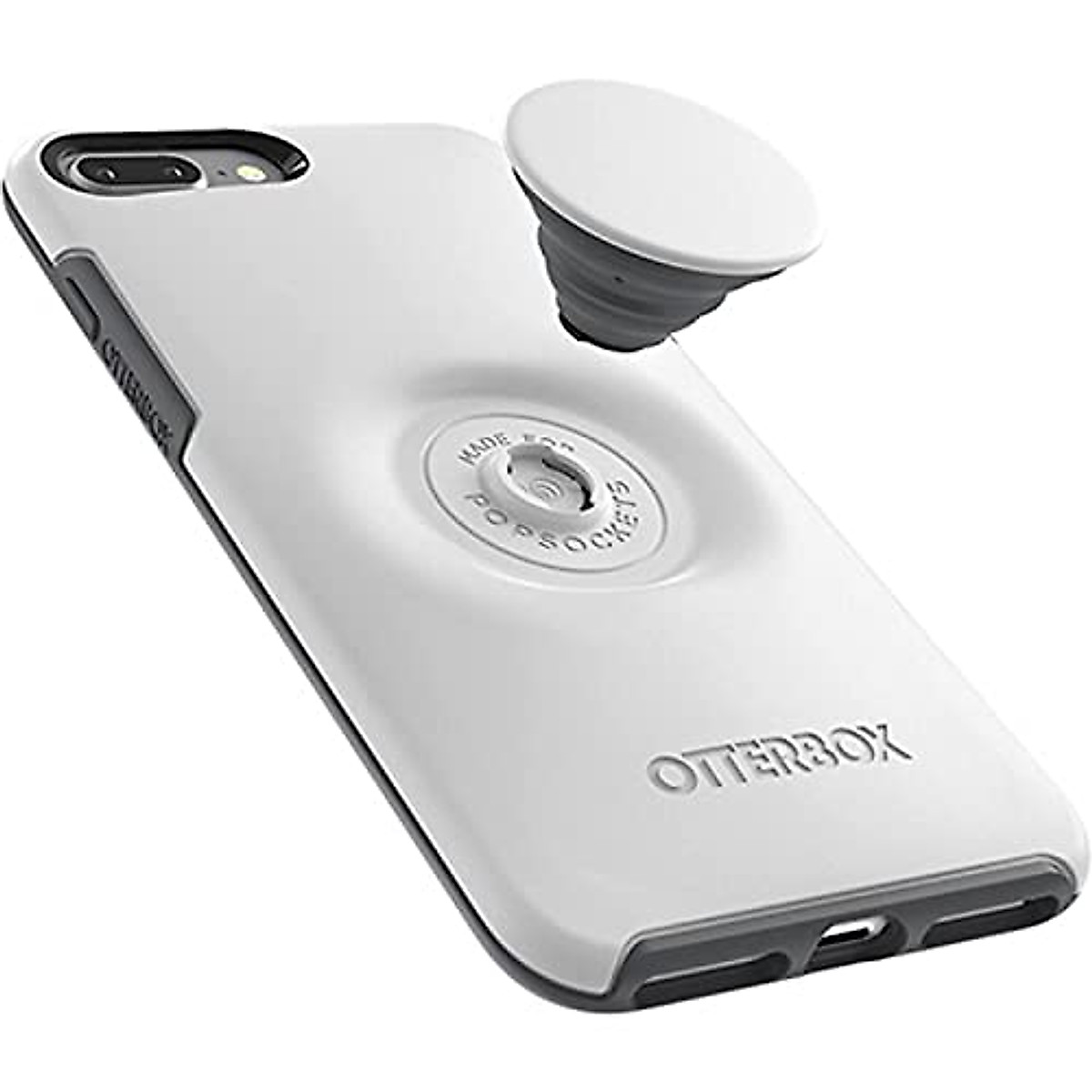 OtterBox + Pop Symmetry Series Case for iPhone 7 Plus and iPhone 8 Plus (Polar Vortex White)