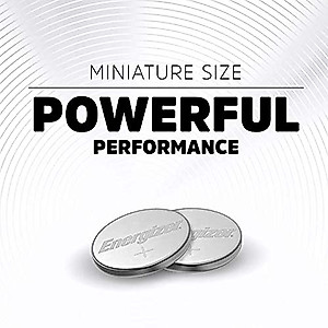 Energizer CR2025 Batteries, 3V Lithium Coin Cell 2025 Watch Battery, (6 Count)