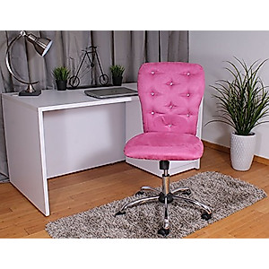 Boss Office Products Tiffany Modern Office Chair in Pink