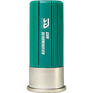 SD SILENT DRY Reusable Gun Safe Dehumidifier for Gun Accessories/Storage/Closet/Cabinet/Camera, up to 40L Safe, Shotgun Jr.