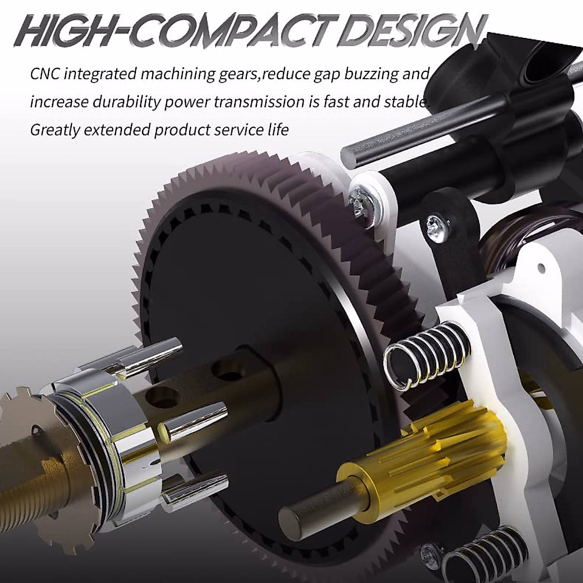 DOVIELLO HICC50 136g/4.8oz Ultralight Baitcaster Reels BFS Reel Baitcasting Fishing Reel 7.1 Gear Ratio 11+1BB 4KG/8.8LB Drag Power Baitcaster Full Carbon High Compact