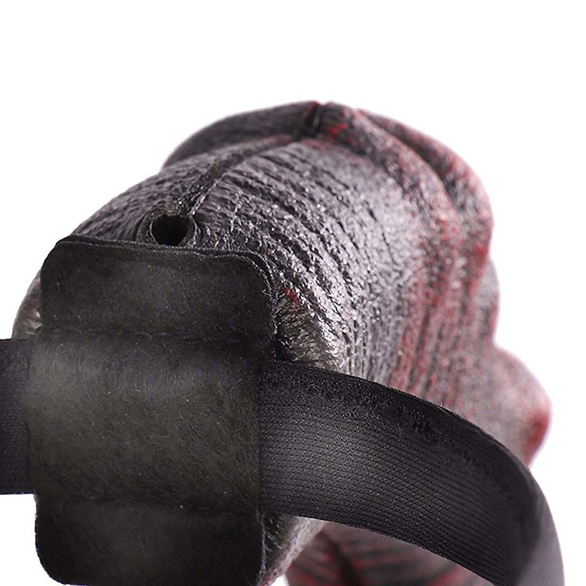 Gothic Halloween Cosplay Headwear Realistic Black Red Long Devils Horn Headband Carnival Party Bandana Hairband