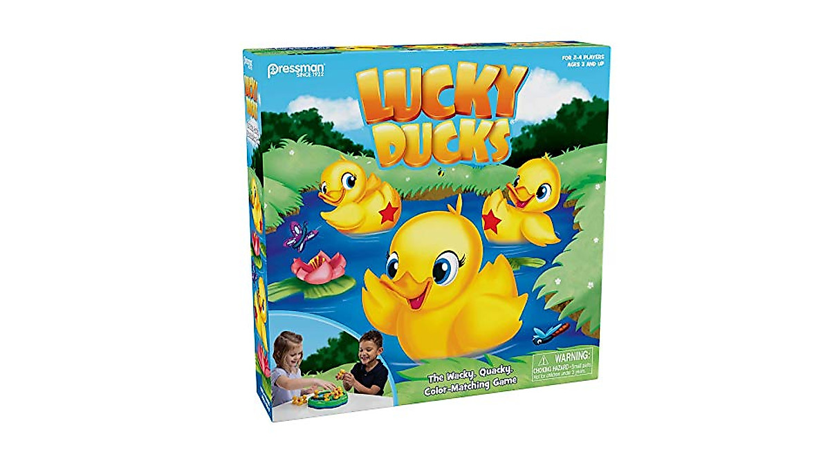 Pressman Lucky Ducks Memory Game for Kids