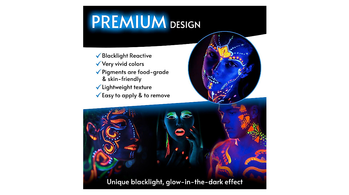 Glow King Blacklight Reactive Crayons - Ultimate Party Fun
