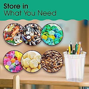 BaydenB 32 oz Deli Containers with Lids | Food-Grade Plastic, Microwave and Freezer Safe, Stackable, Leak-Proof, and Versatile for Meal Prep, Leftovers, and Takeout Storage (15)