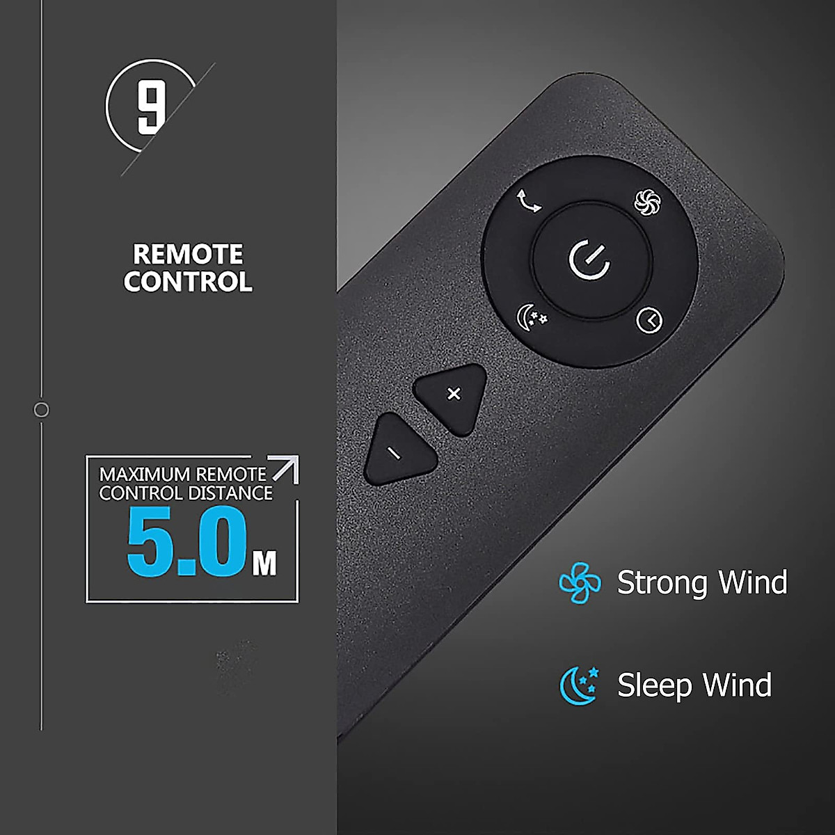 YYDS Wall Mounted Fan,Industrial Electrical Fan,12inch Bladeless Desk Fan,Metal 3 Speed OfficeBedrooms Floor Fan,with Remote ControlTimer, Quiet Cooling Air(SilverBlack), White