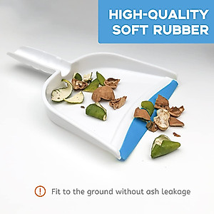 Broom Dustpan Brush Small Dust pan : Mini Broom and Dustpan Set Small Dust pan and Brush Set Whisk Broom and Dustpan Set Small Broom and Dust pan Set Small Dust pan for Desk, Home,Tent (Blue 2pcs)