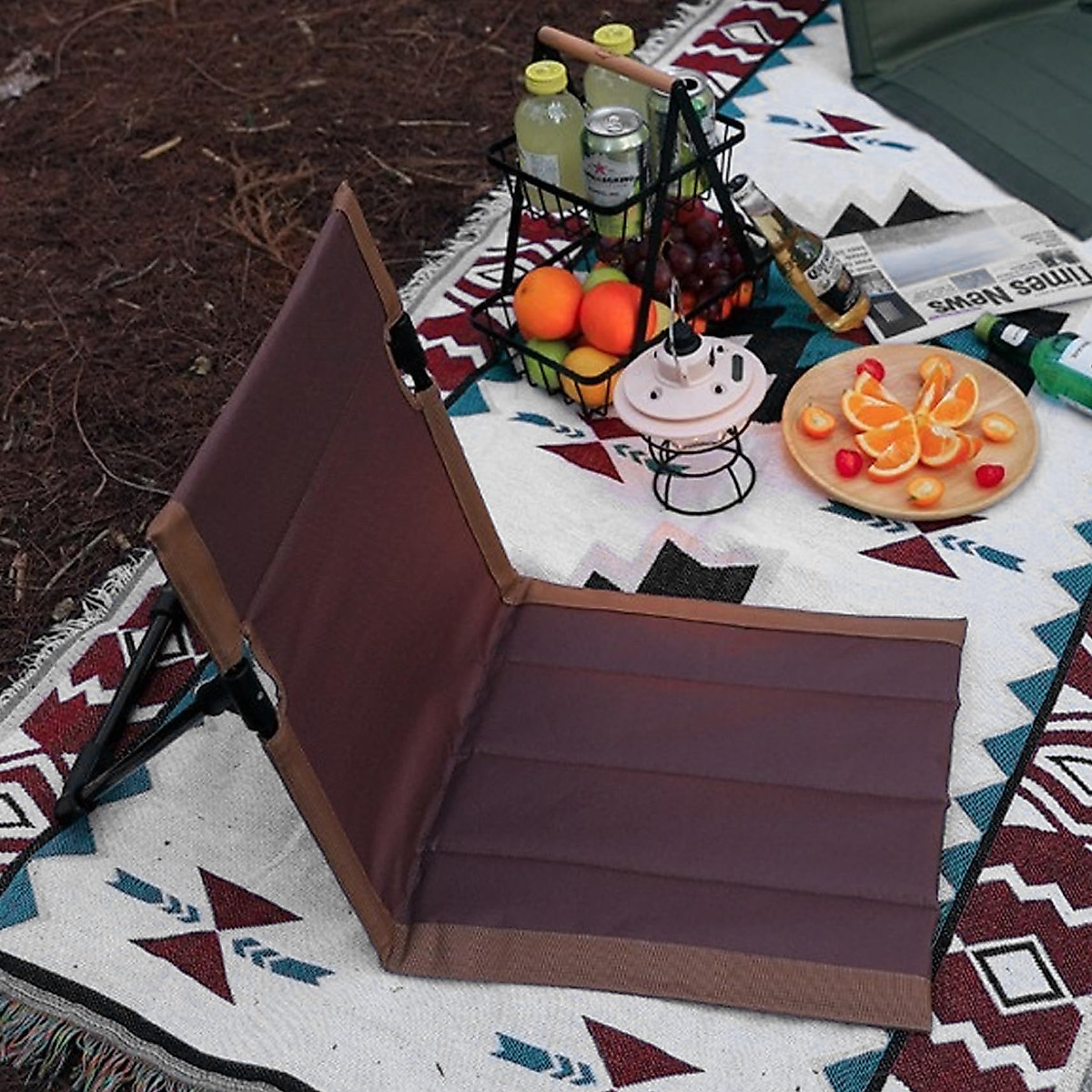 Wedhapy Beach Lounge Chair,Camping Chair Waterproof Folding Reclining Beach Chair, Lightweight Portable Beach Chair with Carry Bag for Holidays Garden Camping Park