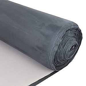 US Auto Accessories Suede Headliner with Foam Backed Fabric 60' Width,Replacement Aging/Faded/Broken,Color and Style Choice (Charcoal, 12' x 60')