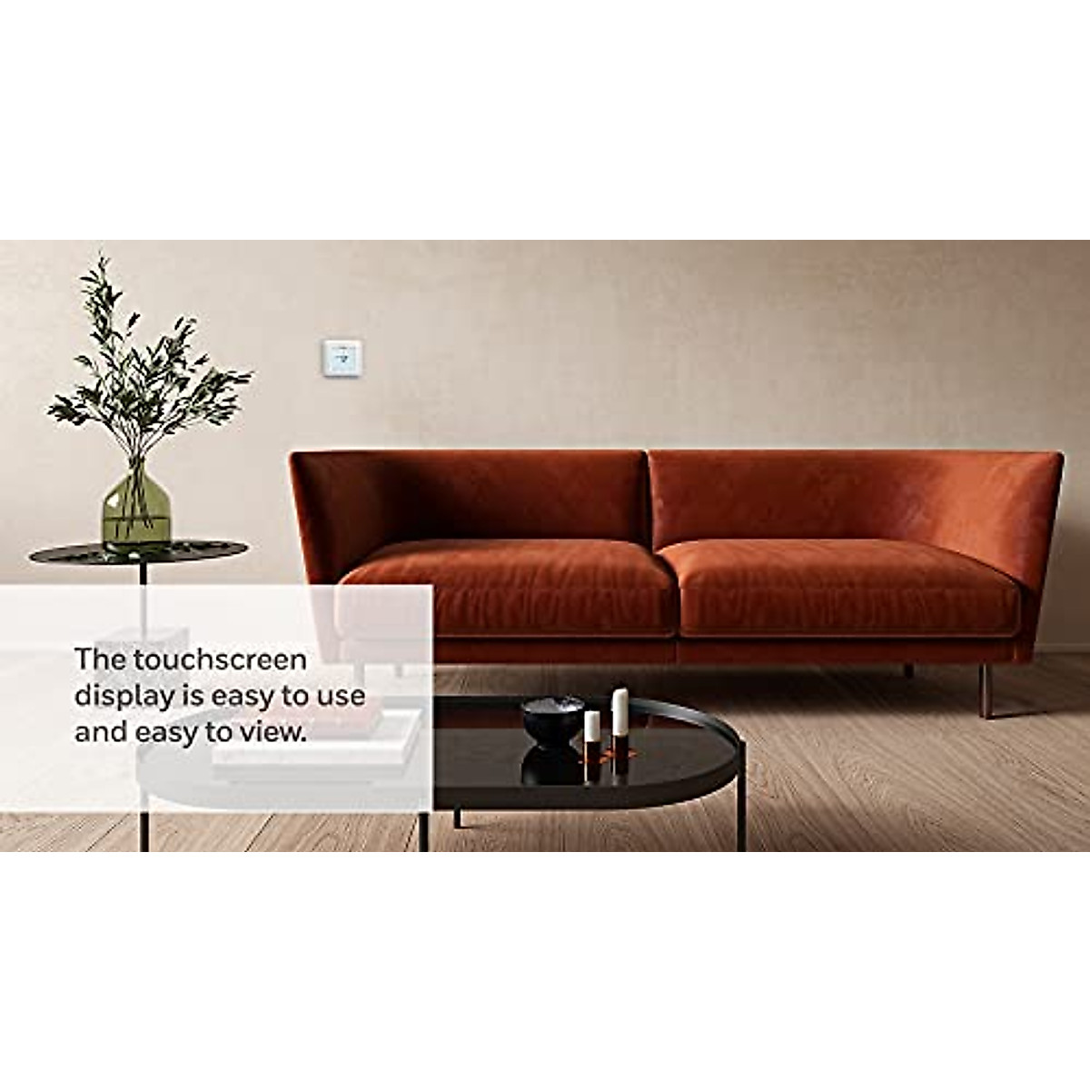 Honeywell Home RTH8560D 7 Day Programmable Touchscreen Thermostat White