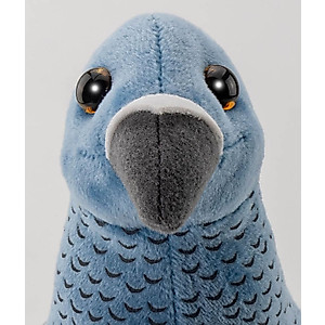 Carl Dick Dove, Pigeon blue 8 inches, 24cm, Plush Toy, Soft Toy, Stuffed Animal 3299