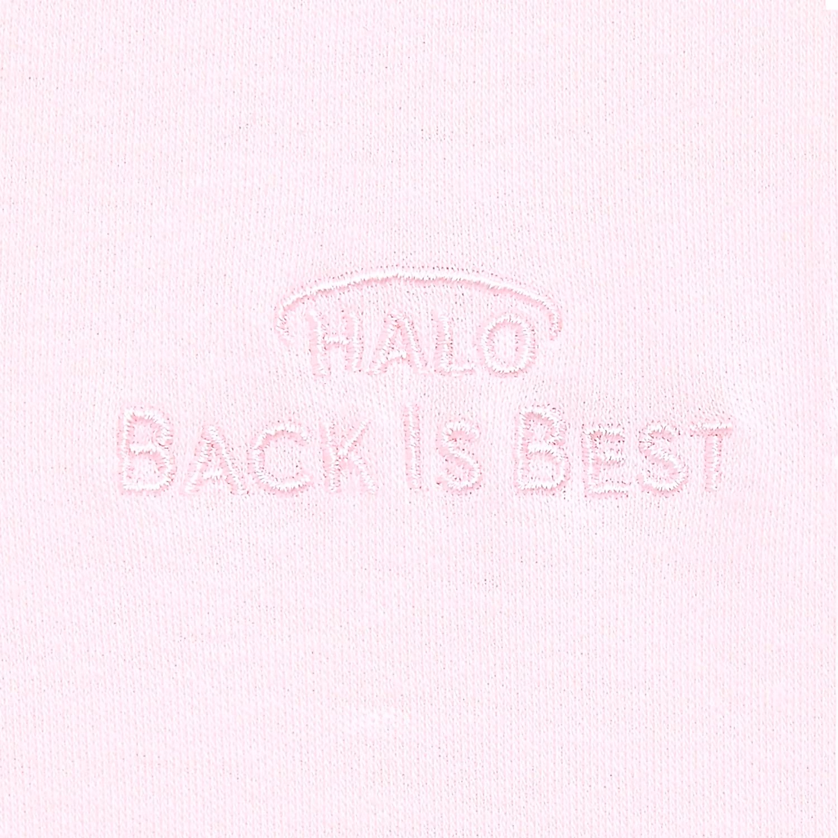 HALO Sleepsack 100% Cotton Wearable Blanket, TOG 0.5, Soft Pink, Medium