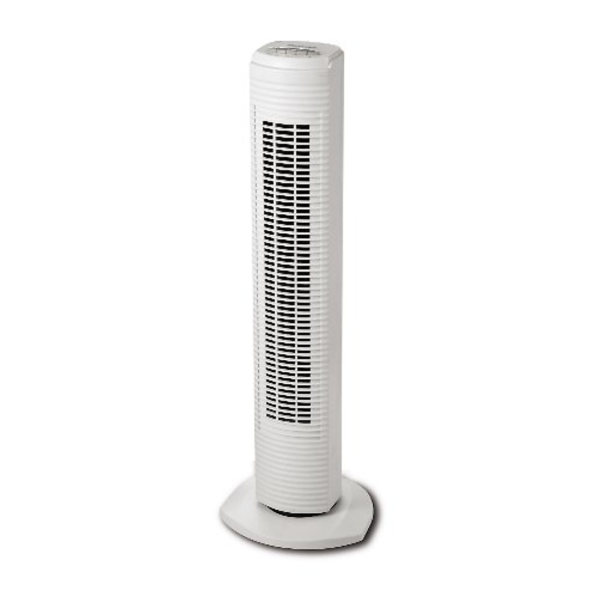 Holmes Oscillating Tower Fan with 3 Speed Settings, 31 Inch, White