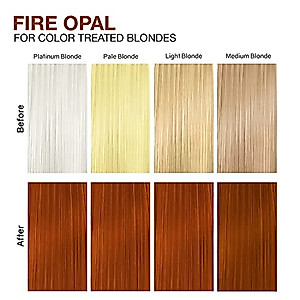 Celeb Luxury Colorwash Color Depositing Conditioner - Color Refresher , Vegan Hair Dye Mask, Bondfix Bond Rebuilder, Gem Lites Fire Opal