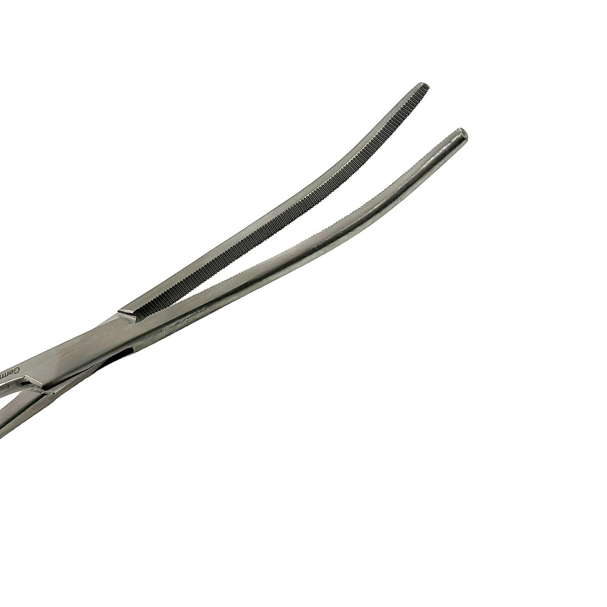 German Stainless Curved Forceps, Hemostat Forceps clamp 10" (Cynamed Brand)