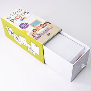 Flash Cards | Toddler Flash Cards | Flash Cards for Toddlers | Kindergarten Flash Cards - Autism Communication Cards in Spanish with pictograms to Learn Sight Words, Colors, Numbers from 3 Years Old