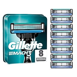 Gillette Mach 3-24 Count (3 x 8 Pack)