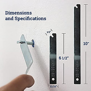 T-Screw Security Wrench - T Screw Wrench - T Lock Wrench for Security Picture Hangers - Set of 2