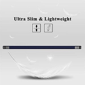 Soke Case for Samsung Galaxy Tab S10 Plus/Tab S9 Plus/S8+/S7 FE/S7+ 12.4-inch with S Pen Holder, Shockproof Stand Folio Cover for Galaxy Tablet S10 2024 12.4", Dark Blue