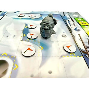 Plaid Hat Games Quirky Circuits: Penny and Gizmo's Snow Day – Cooperative Robot Programming Game for 2-4 Players, Ages 8+