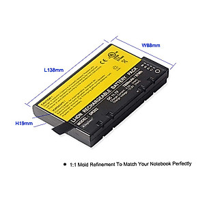 KingSener DR202 Laptop Battery for X500 V100 V200 V1010 S400 Notebook Samsung P25 P28 P29 V20 DR202i DR202S RRC2020 ME202C ME202EK ME202 ME202A BP-LC2600 87Wh/7800mAh (Old Shell)