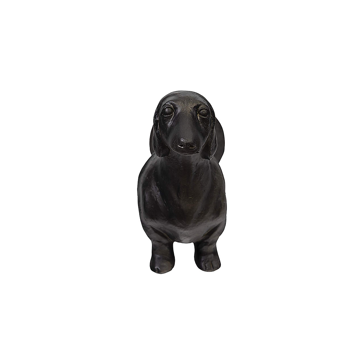 Creative Co-Op Dachshund Dog Paper Towel Holder Entertaining Tools, Bronze