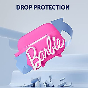 Besoar for AirPods Pro 2019/Pro 2 Case 2022 Cartoon Cute Kawaii Silicone Cases for Apple AirPod Air Pods Pro Design Character Anime Cover Cool Unique Funny Soft Coves for Girls Girly Boys(Babie)