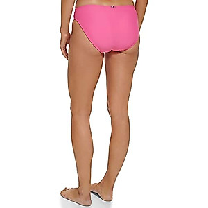 Tommy Hilfiger Women's Standard Bikini Bottoms – Bathing Suit Enjoy The Pool, Beach Or Day in The Sun, Dahlia