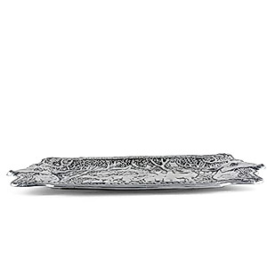 Arthur Court Elk Herd Oblong Serving Display Tray 25.5 inch x 15.5 inch