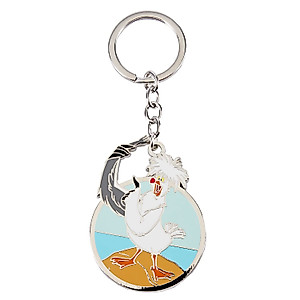 Loungefly The Little Mermaid Skuttle Enamel Keychain