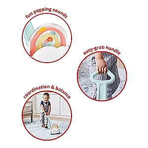 Skip Hop Baby Popper Push Toy, Silver Lining Cloud