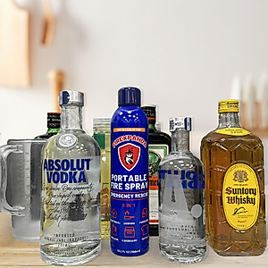 FIREXPANDA All-in-1 Safety Portable Fire Extinguishers for the House,Non-Toxic Water-Based Small Fire Extinguisher for Home, Car, Boat & Kitchen,For Electric, Textile & Grease Fires (4-Pack)