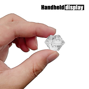 Fake Crushed Ice Cubes, Vase Fillers, 150 pcs 16*22 mm Fake crushed Ice Cubes Artificial Acrylic Crystal Rocks Diamonds for Vase Fillers, Party Favor, Wedding Decoration (0.86*0.62inch,Clear)