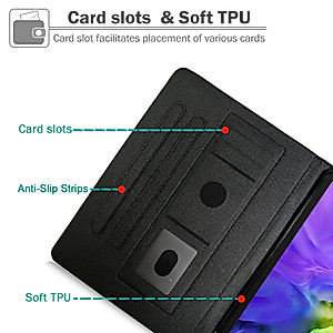 Billionn Case for iPad 9/8/7 (10.2-Inch, 2021/2020/2019 Model, 9th/8th/7th Generation), with Auto Sleep/Wake and Screen Protector, Premium PU Leather Smart Cover, Don't Touch My PAD