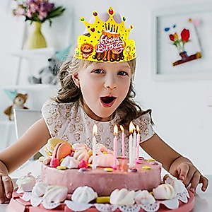 ceiba tree Birthday Crowns for Classroom Kids Bulk 30 Pcs Birthday Hats Students Birthday Party Hats Party Favors Fitted with Clasps