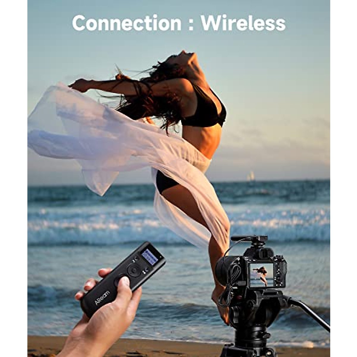 Wireless Digital Timer Remote Shutter Release Trigger Intervalometer for Canon EOS Rebel T6 T7 80D 70D 60D 60Da 77D T7i T6i T6s SL2 SL1 T5 T3 T5i T4i T3i T2i EOS R M6 M5 Cameras…