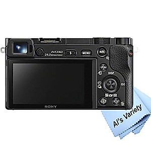 Sony a6000 Mirrorless Digital Camera with 16-50mm Lens + 32GB Card, Tripod, Case, and More (18pc Bundle)