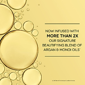 Bain de Terre Jasmine Moisturizing Shampoo, Luxurious Hydration for Dry Hair with Argan & Monoi Oils, Paraben-Free, Color-Safe, Vegan, 33.8 Fl Oz