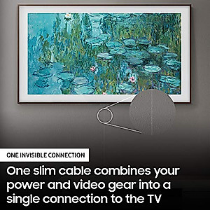 SAMSUNG 75-inch Class FRAME QLED LS03 Series - 4K UHD Dual LED Quantum HDR Smart TV with Alexa Built-in (QN75LS03TAFXZA, 2020 Model)