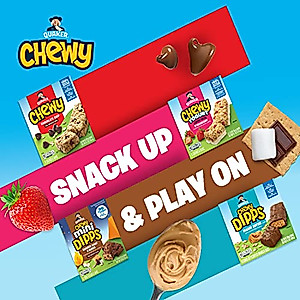 Quaker Chewy Granola Bars, 3 Flavor Variety Pack,58 Count (Pack of 1)