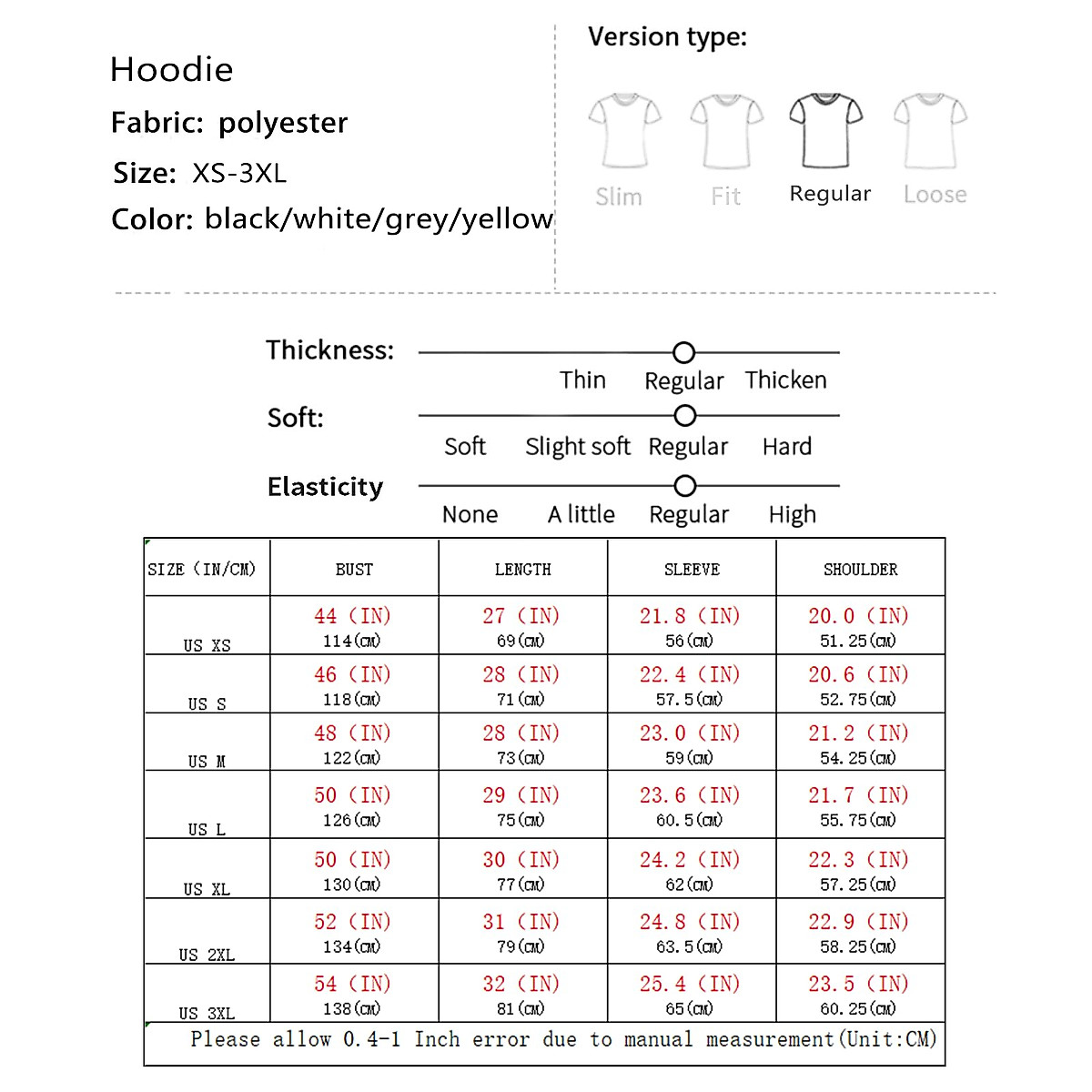 GURUNVANI Contrast Color Pullover Hoodie Mens Patchwork Hoodies Men White