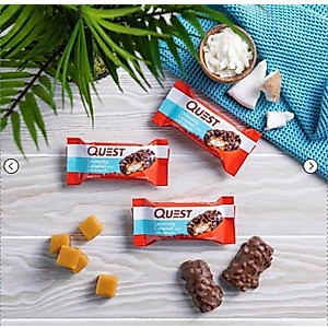 Quest Nutrition Coconutty Caramel Flavor With Almonds Candy Bites 5g Protein 1g Carb. (2pack)