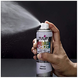 Tulip ColorShot Instant Fabric Spray Color 3oz. White